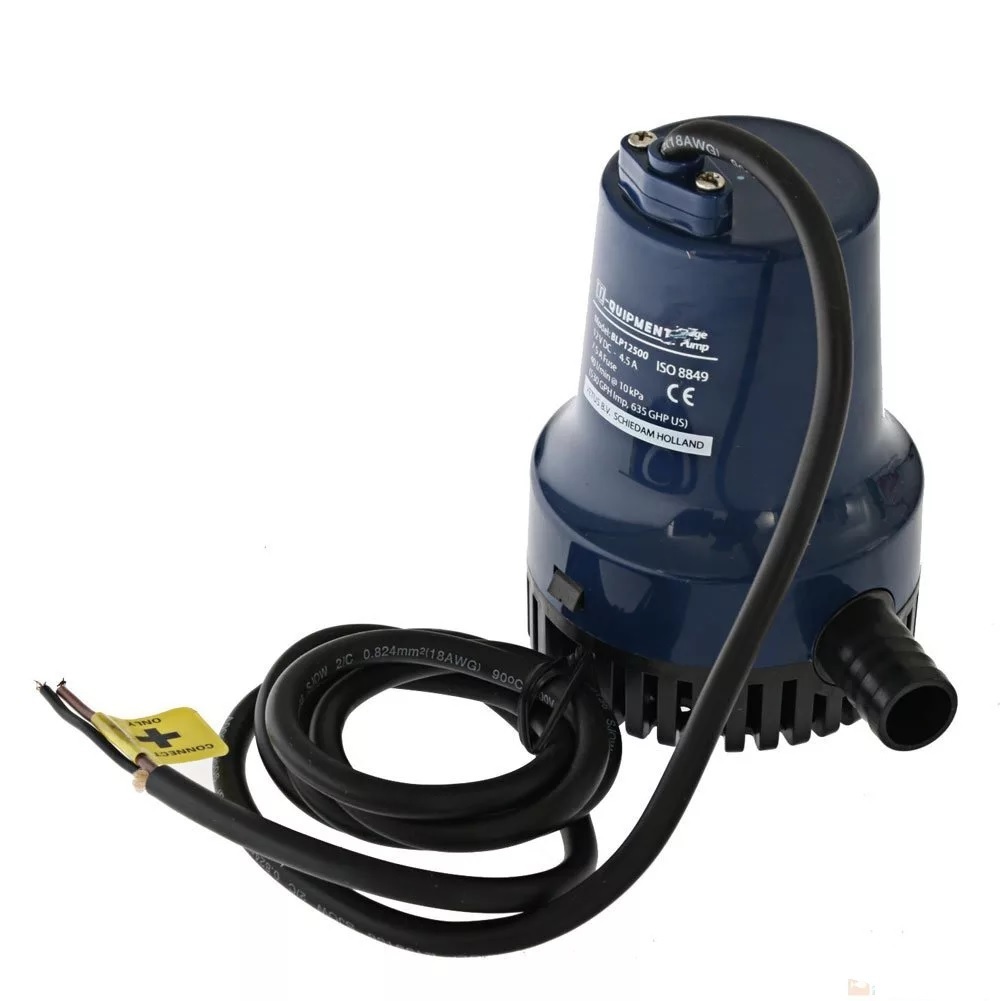 Погружной насос Vetus V-quipment 9600 л/час (3000 G/h), 12 В, шланг Ø ...